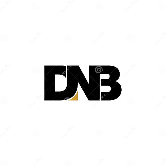 Letter DNB Simple Monogram Logo Icon Design. Stock Vector ...