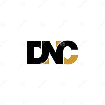 Letter DNC Simple Monogram Logo Icon Design. Stock Vector ...