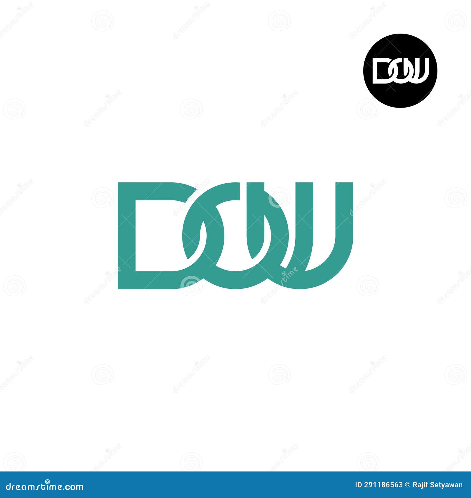 Dow Monogram Stock Illustrations – 6 Dow Monogram Stock Illustrations ...