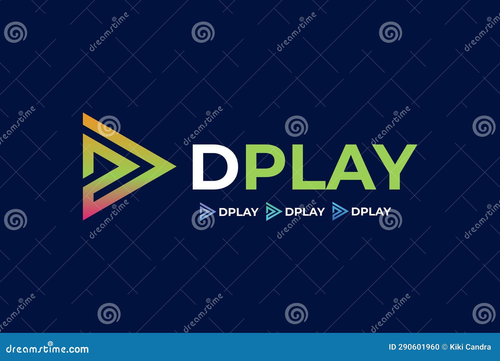 Letter DP Logo Design Template Stock Vector - Illustration of creative ...