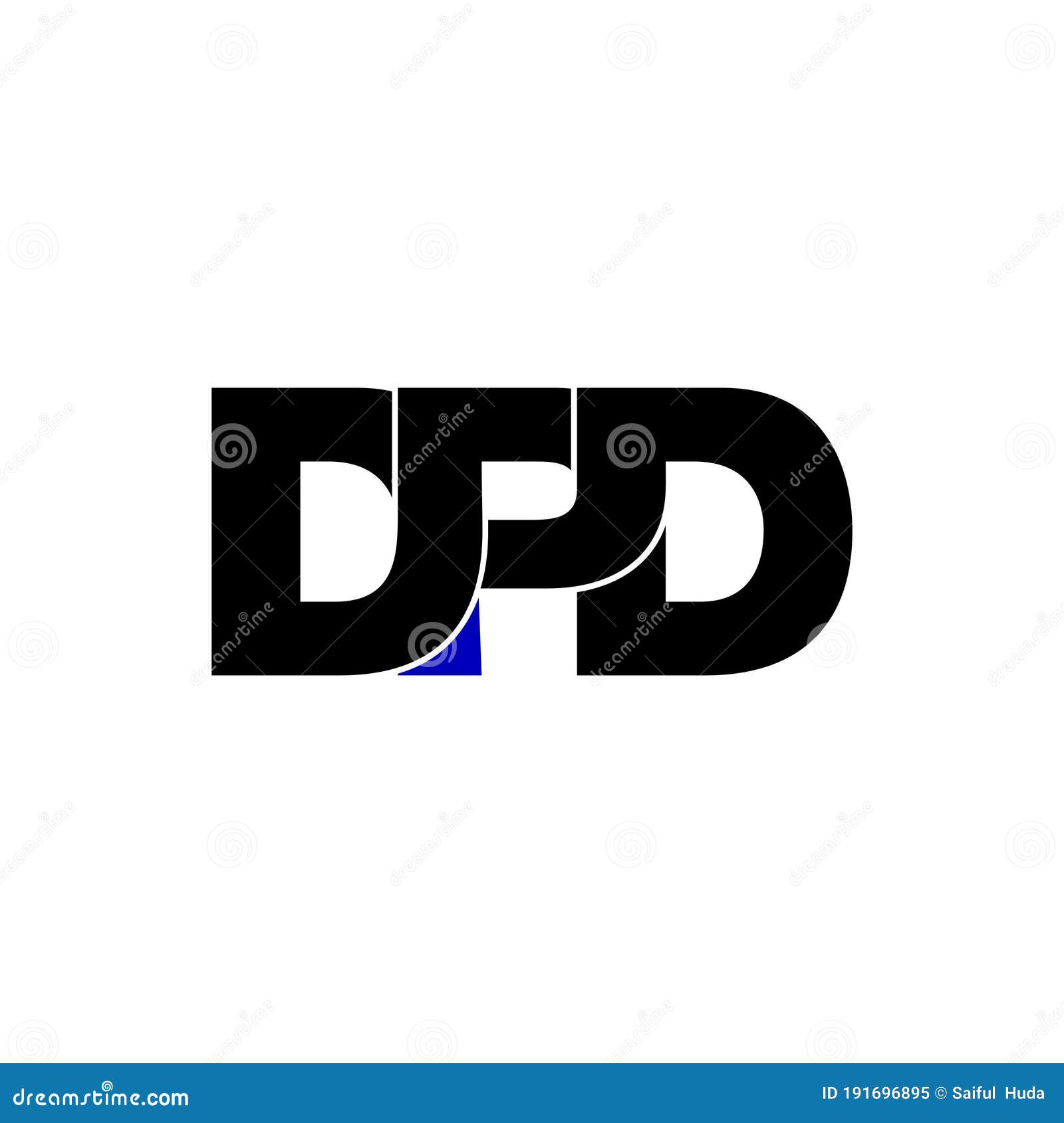Letter DPD Monogram Logo Icon Design Vector. Stock Vector ...