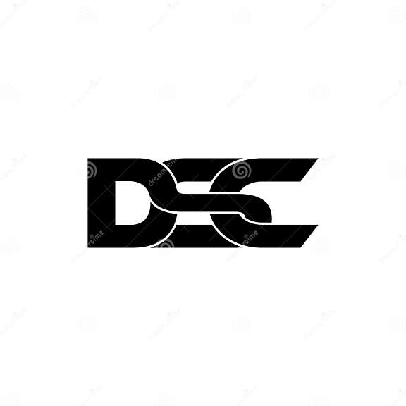 Letter DSC Simple Monogram Logo Icon Design. Stock Vector ...