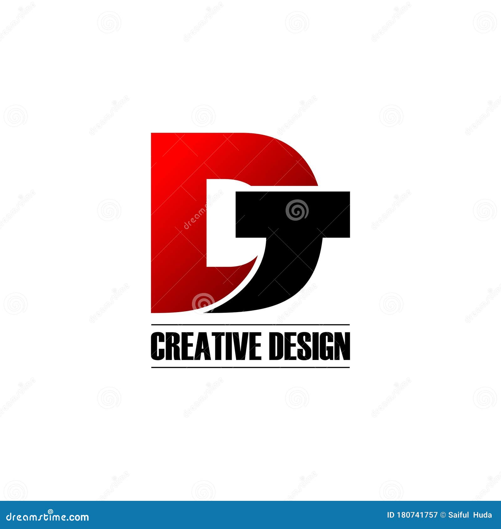 Letter DT Simple Logo Icon Design Vector Stock Vector - Illustration of ...