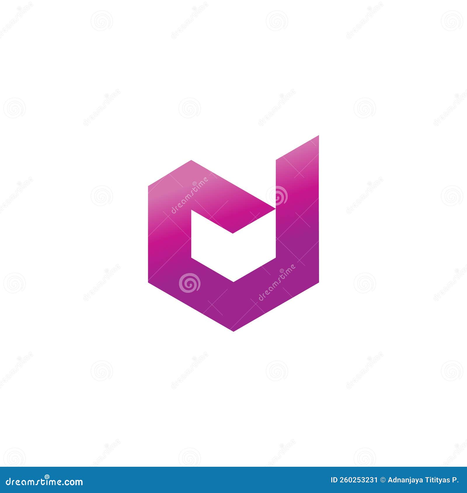 Letter Dv Purple Gradient Logo Vector Stock Vector - Illustration of ...