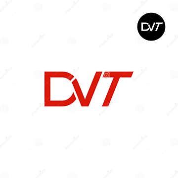 Letter DVT Monogram Logo Design Stock Illustration - Illustration of ...