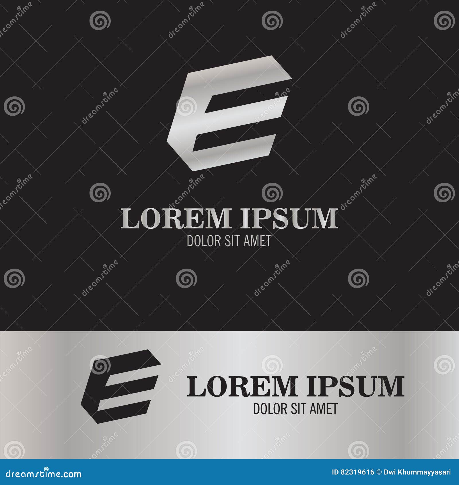 Letter E company logo stock vector. Illustration of company - 82319616