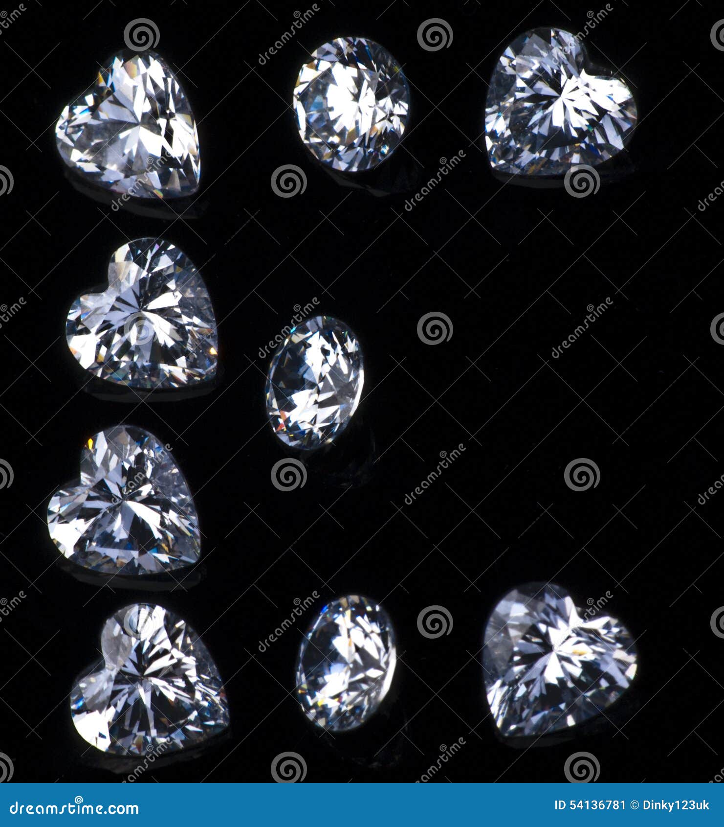 The Letter E In Diamonds