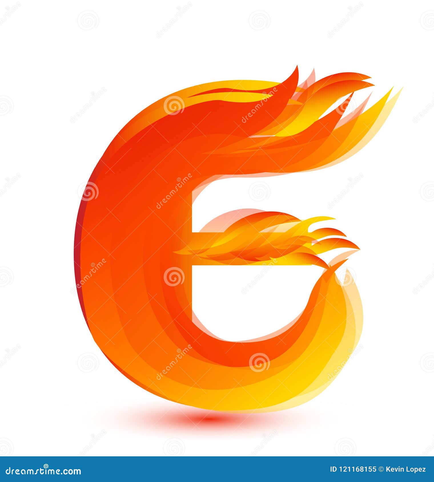 Letter E in Fire Flame Icon Vector Stock Vector - Illustration of party ...