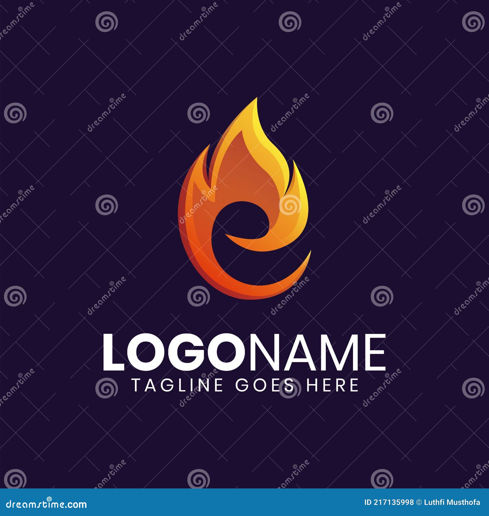 Letter e fire logo design stock vector. Illustration of burn - 217135998