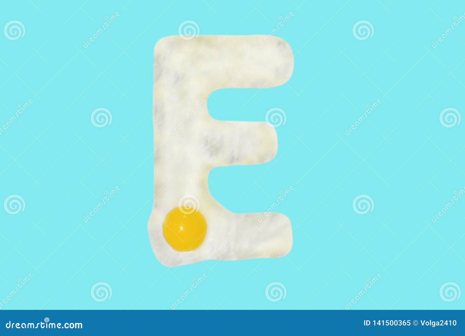 The Letter E from a Fried Egg Stock Image - Image of bananas, equipment ...