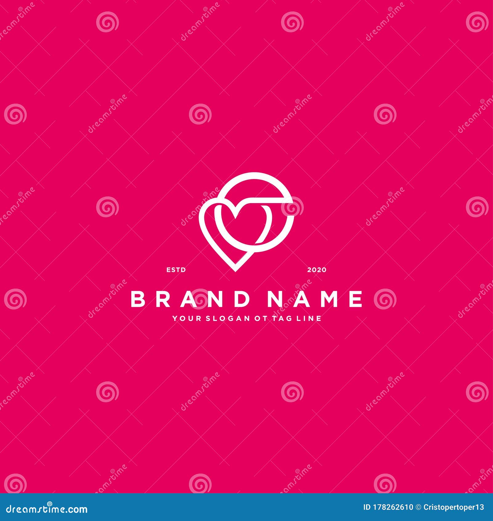 Letter E Heart Logo Icon Design Vector Stock Vector - Illustration of ...