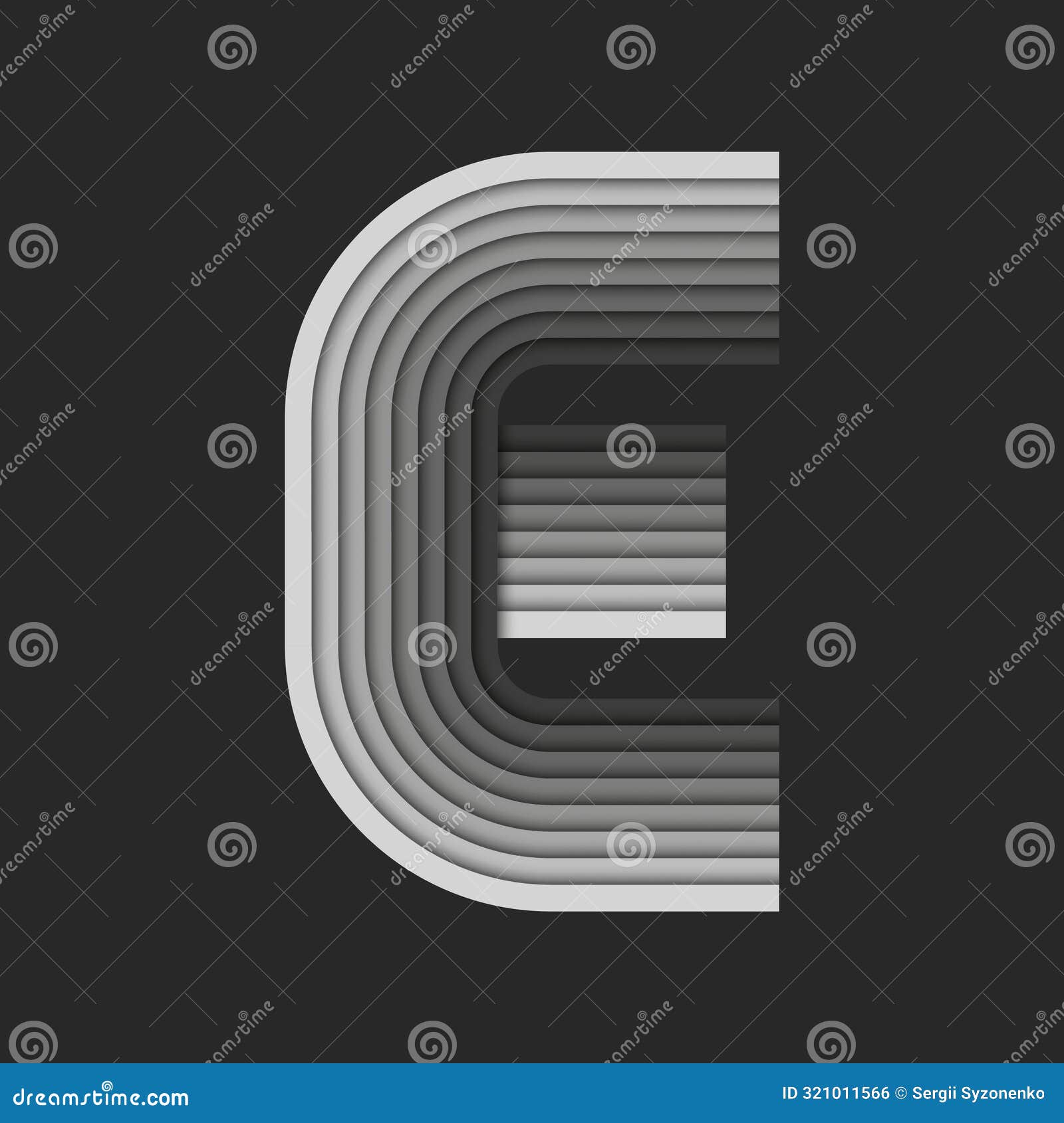 Letter B2 Curves Linear Logo Vector | CartoonDealer.com #224100312