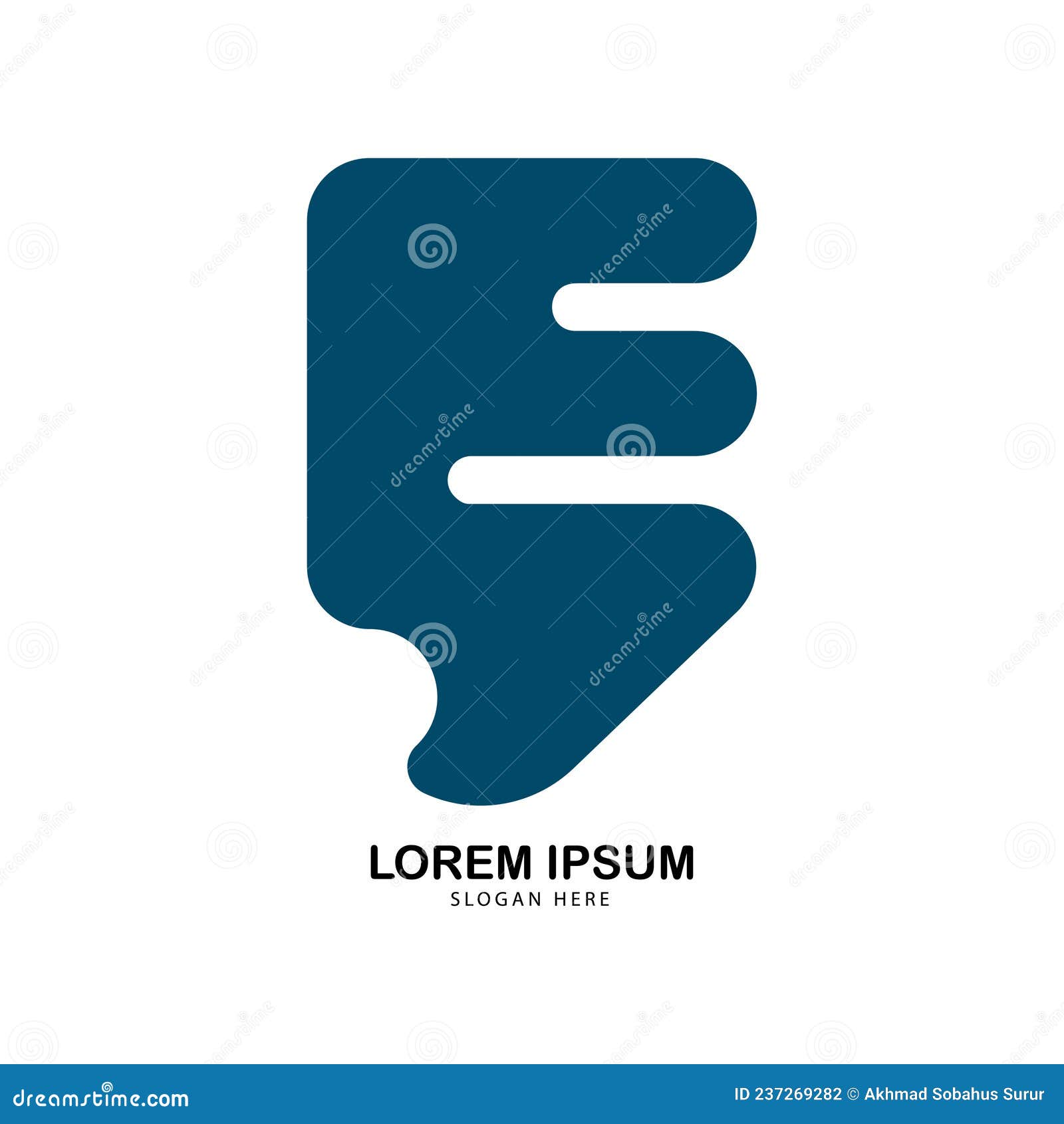 Letter E J Logotype with Modern Concept. Design Vector Stock Vector ...