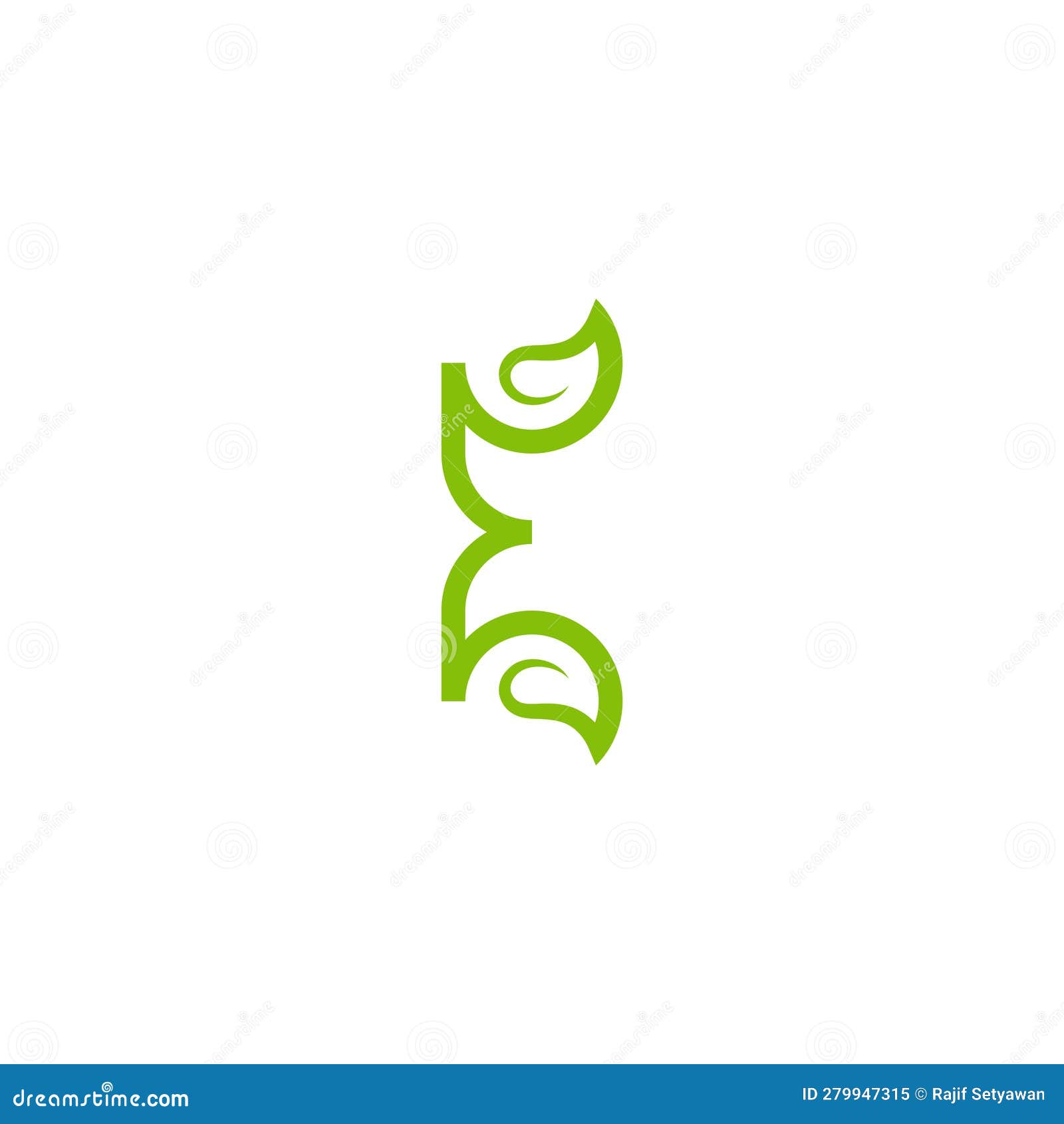 Letter E Leaf Leaves Logo Design Stock Vector - Illustration of growth ...