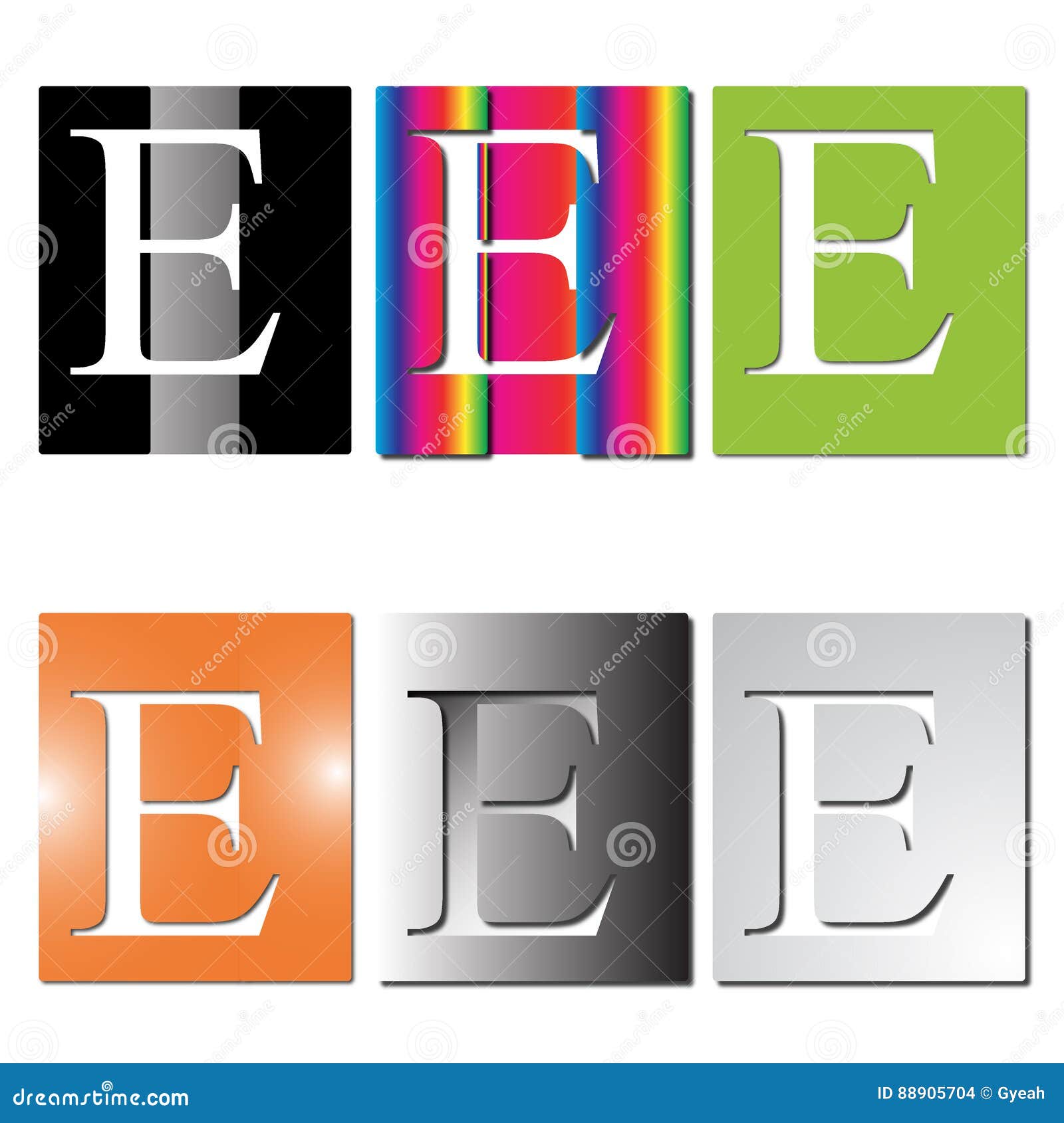 Letter E Logo stock illustration. Illustration of biology - 88905704