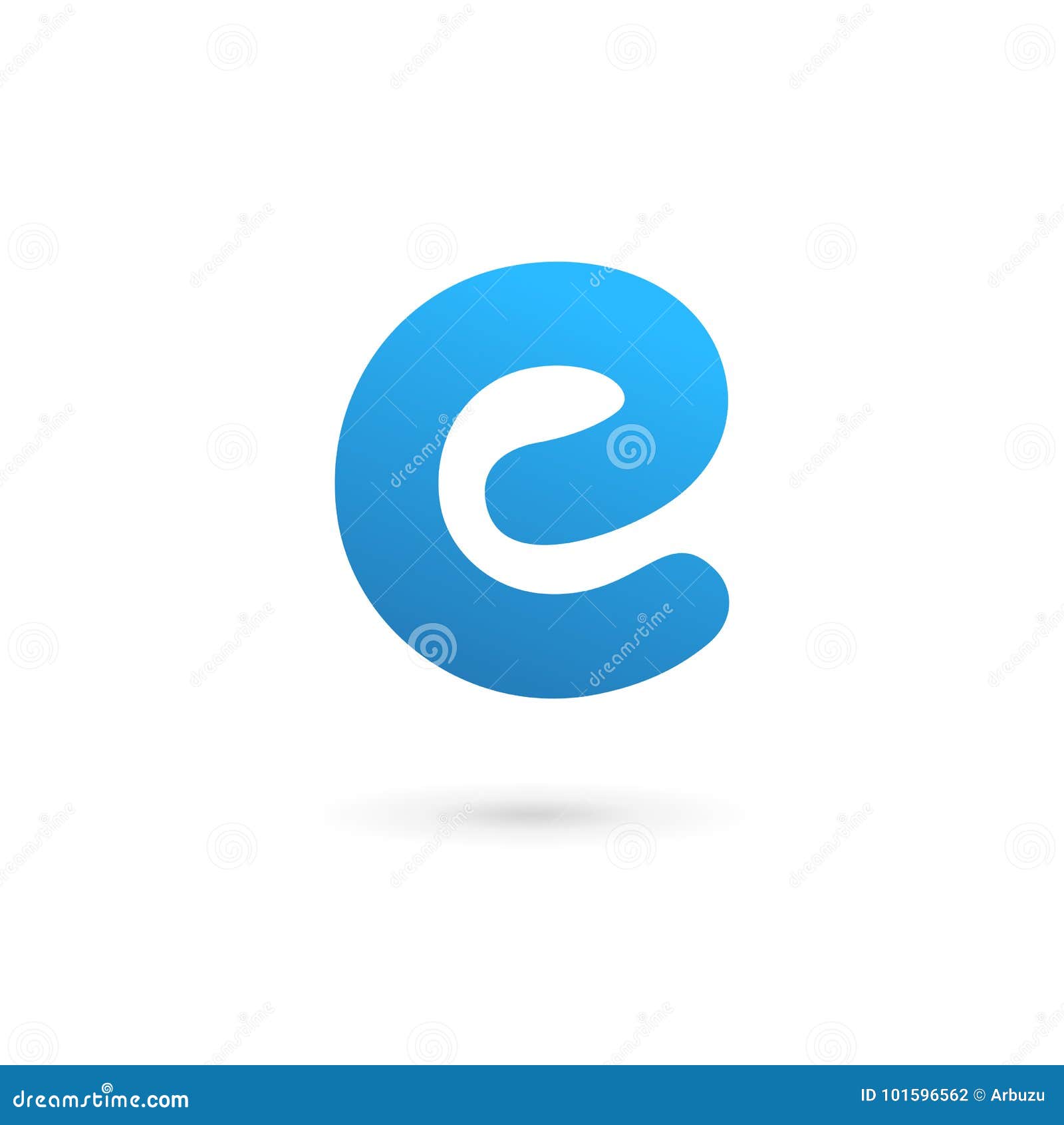 Letter E Logo Icon Design Template Elements Stock Vector - Illustration ...