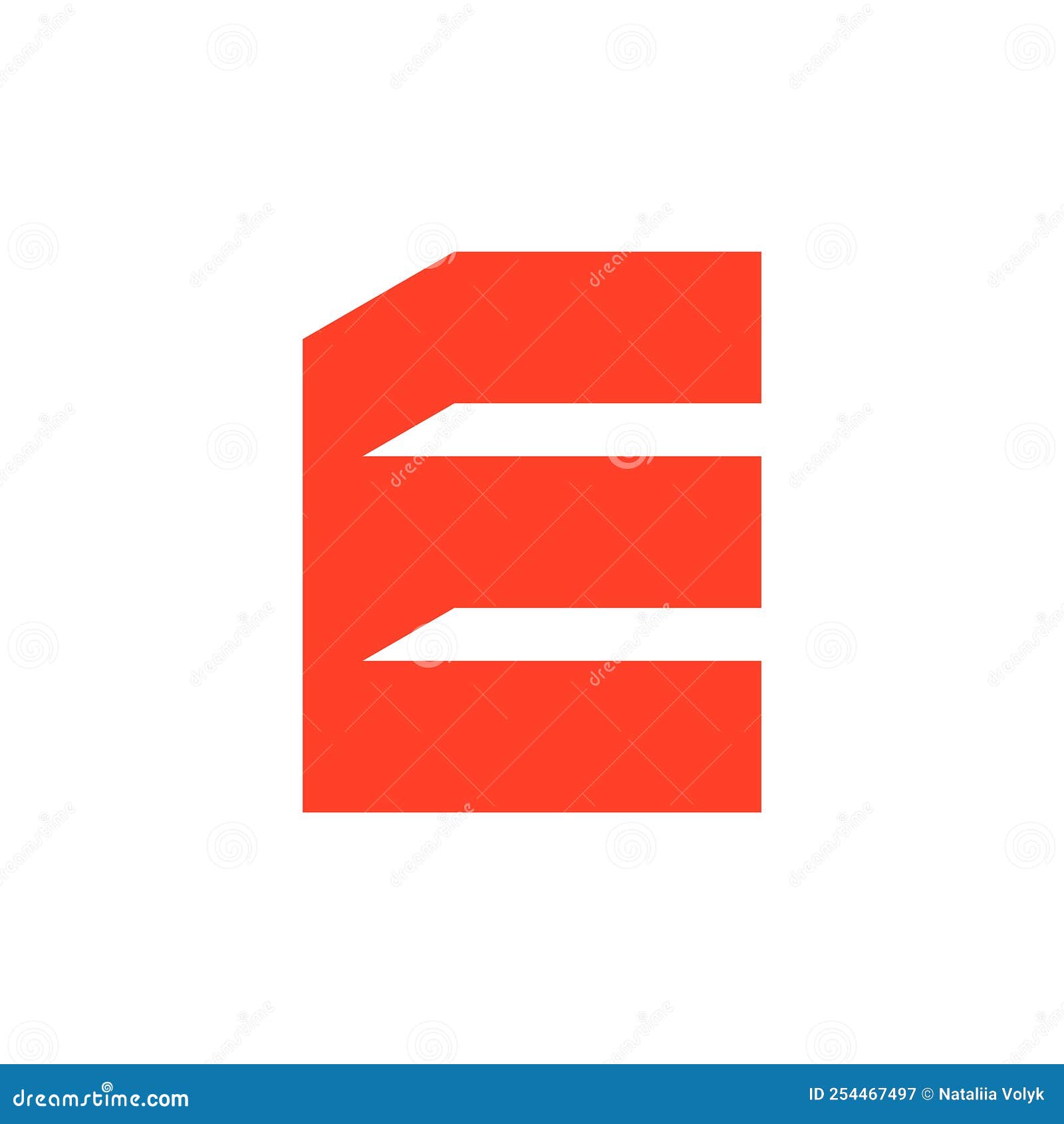 Letter E Logo or Icon Design Stock Vector - Illustration of letters ...