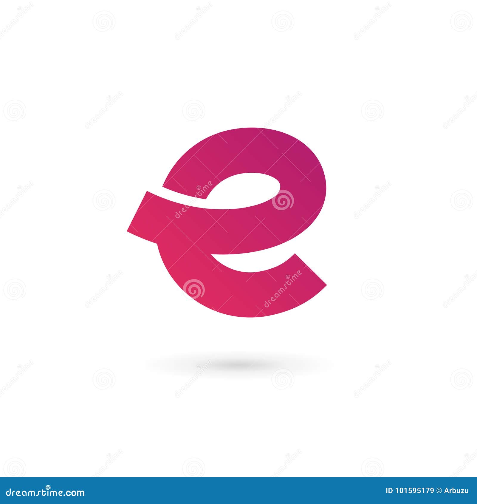 Letter E Logo Icon Design Template Elements Stock Vector - Illustration ...