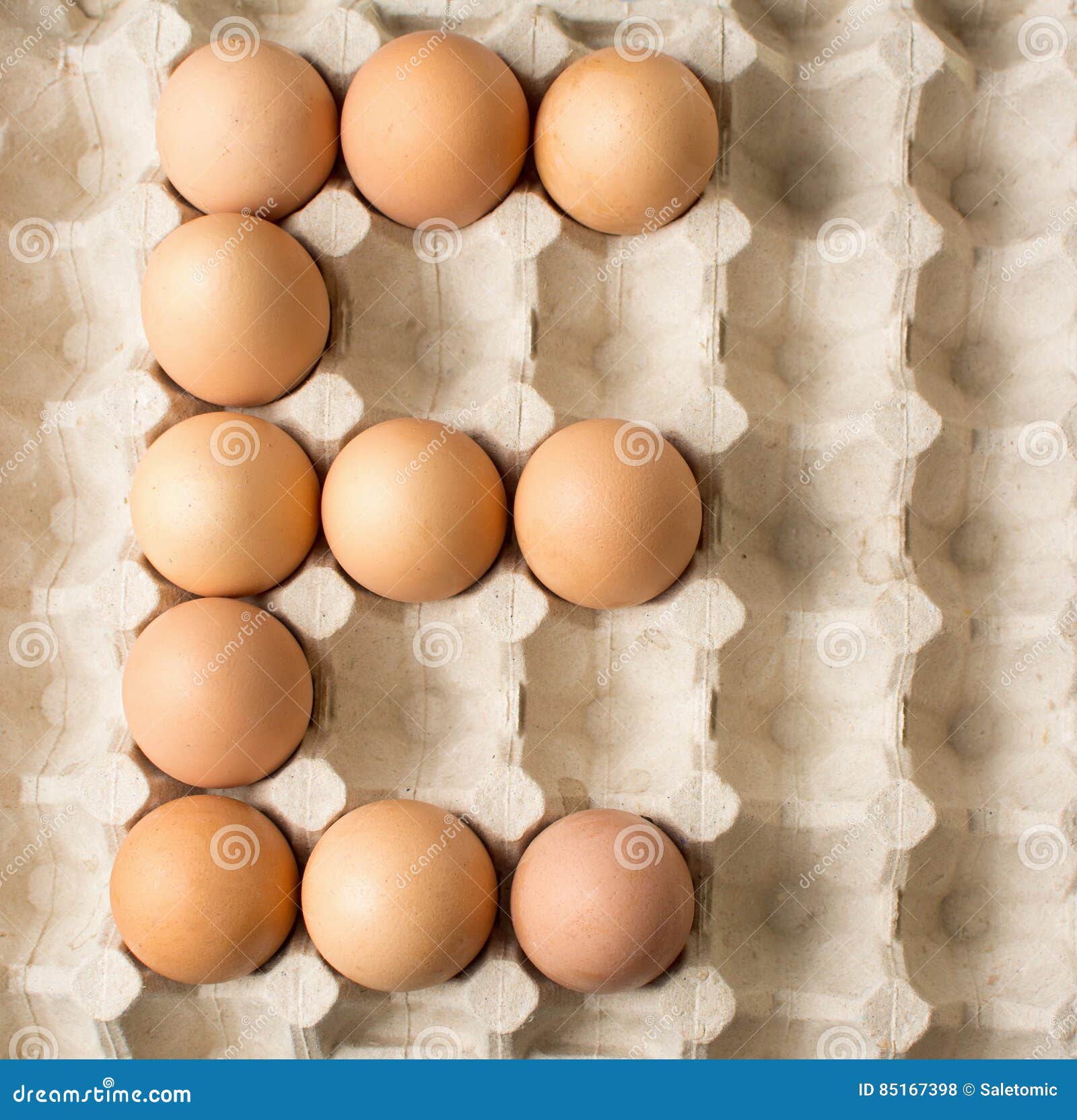 Letter E Made From Eggs Stock Photography | CartoonDealer.com #85167398