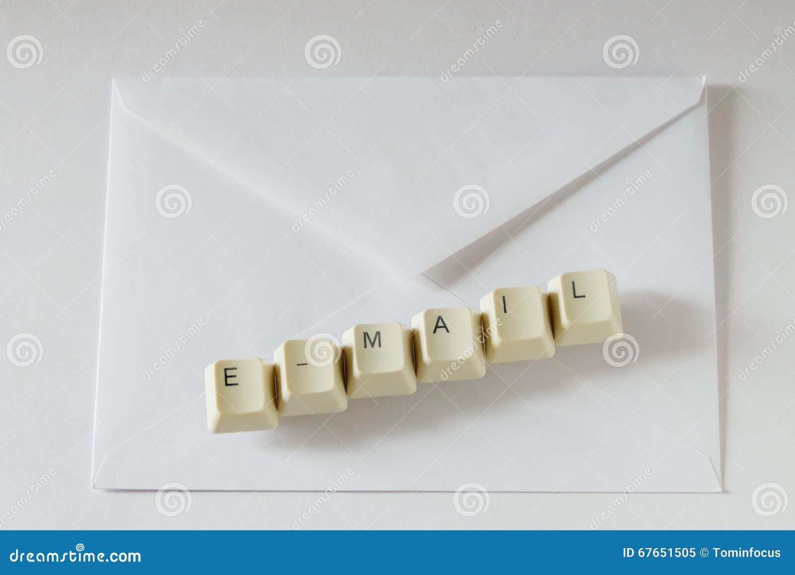 Letter e-mail and envelope stock image. Image of analog - 67651505