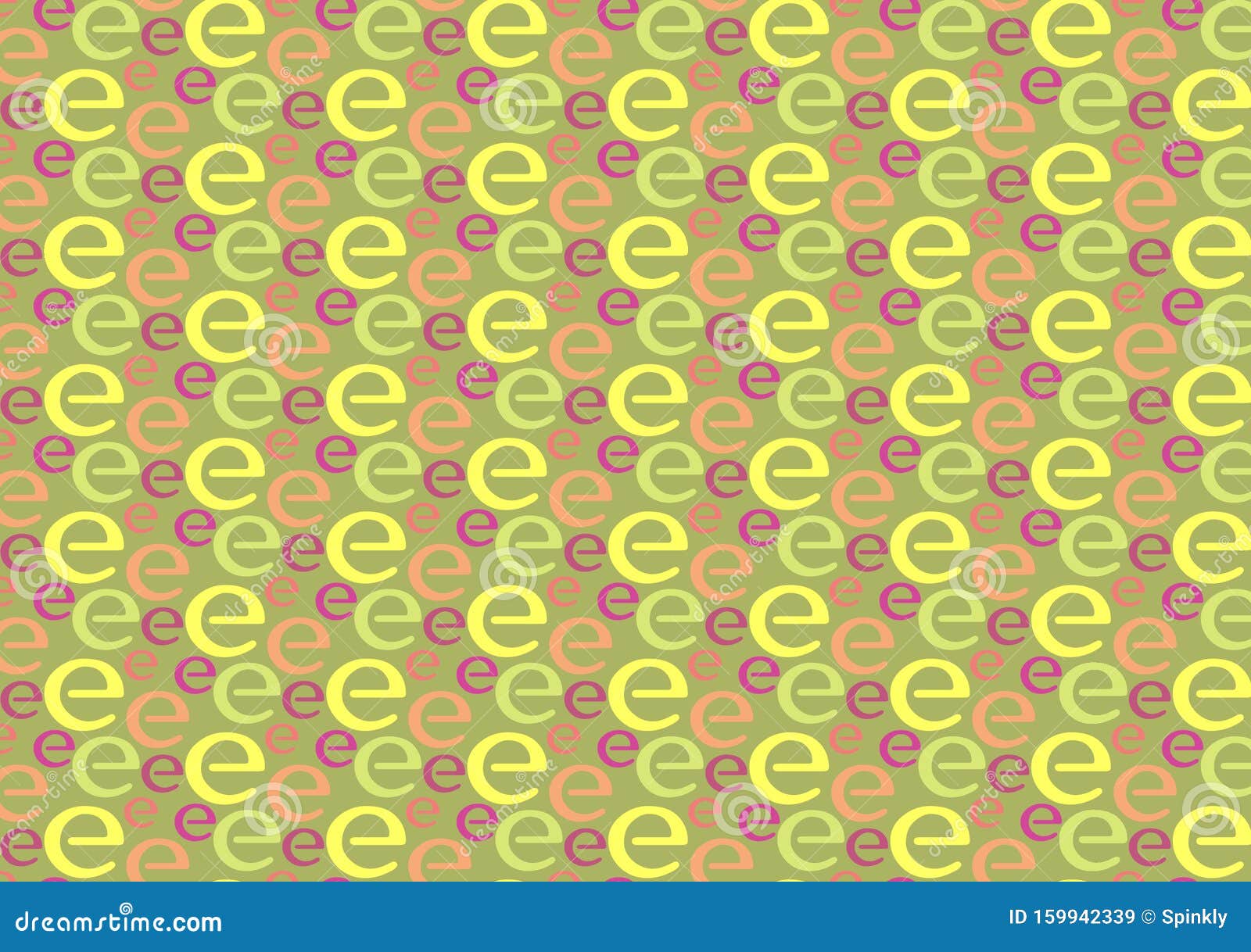 Letter E Pattern in Different Colored Shades Wallpaper Background Stock ...