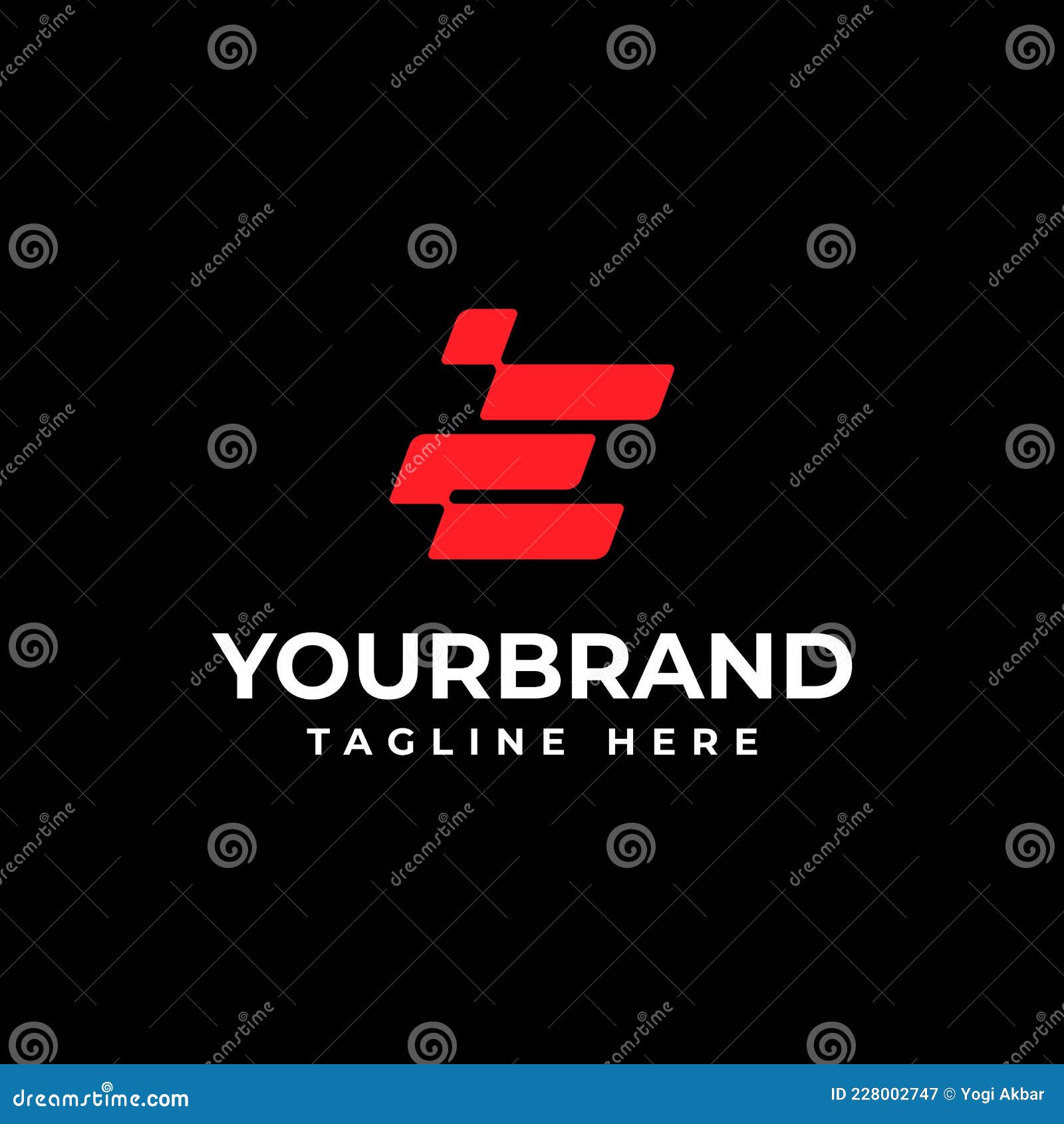 Letter E with Racing Flag Icon Symbol Design. Racing Logo Design ...