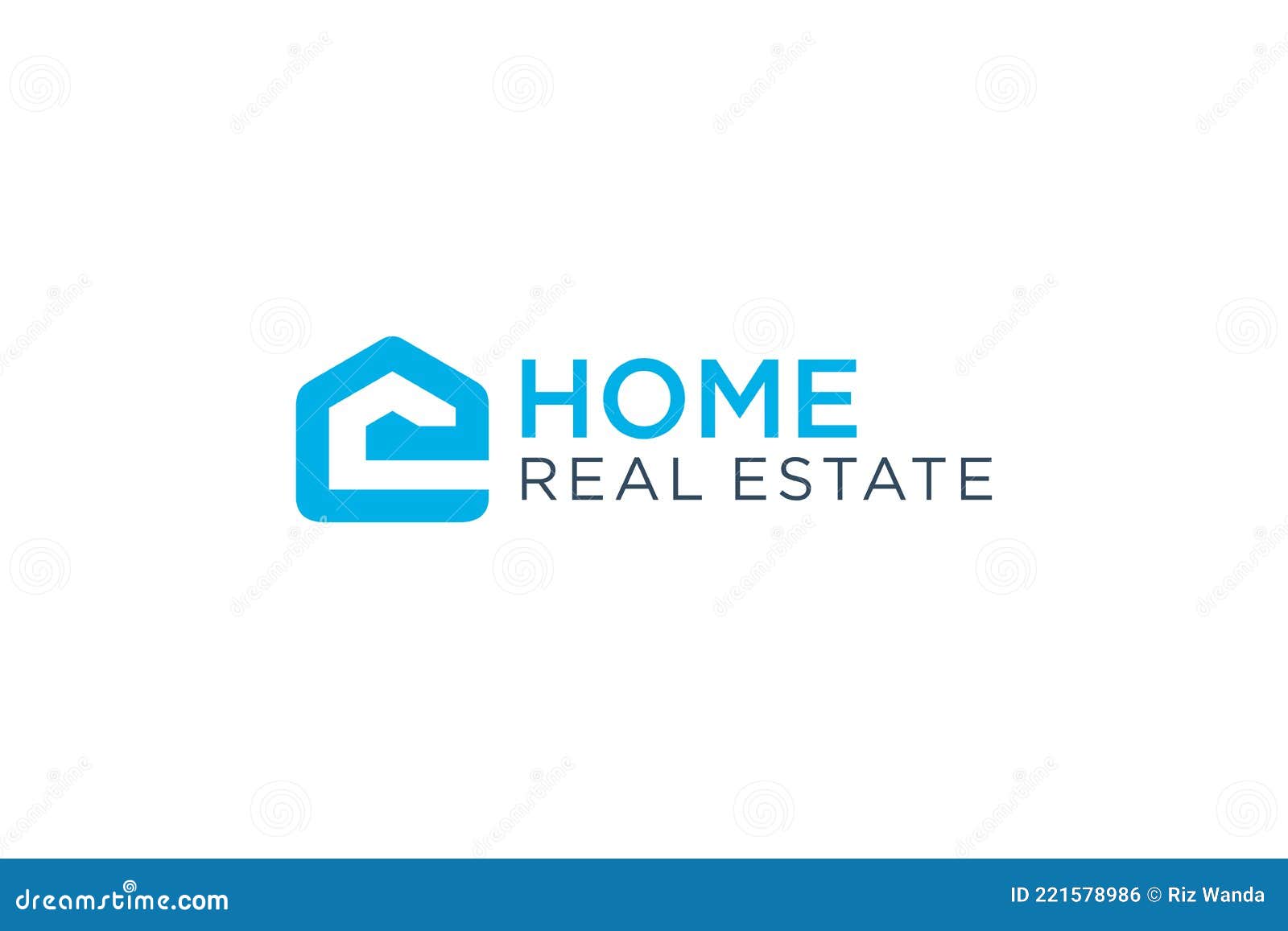 Letter E Real Estate Logo. Construction Architecture Building Logo ...