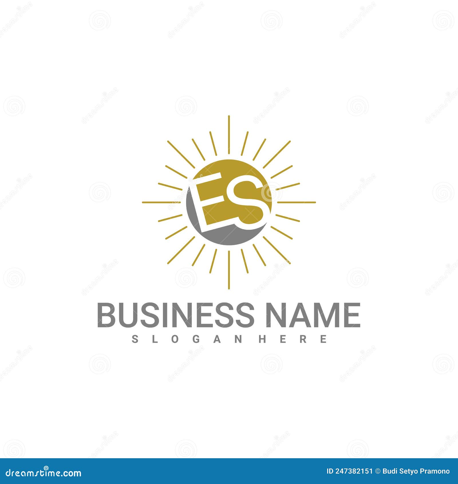 Letter E S Logo Vector Template, Creative E S Logo Design Concepts ...