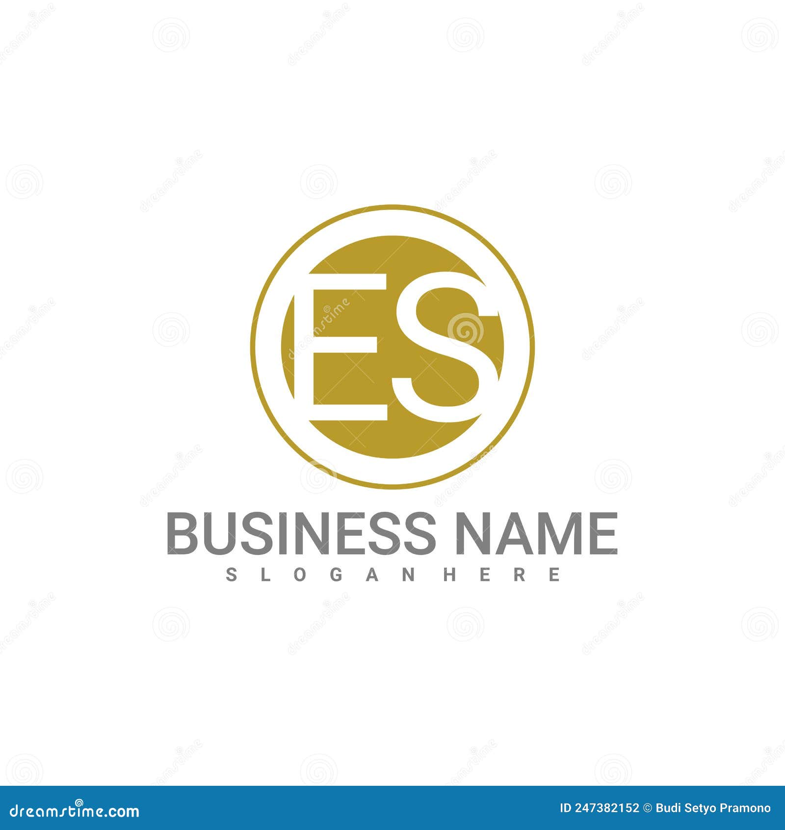 Letter E S Logo Vector Template, Creative E S Logo Design Concepts ...