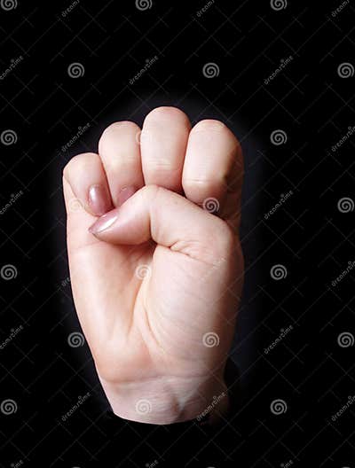 Letter E in sign language stock image. Image of concept - 581409
