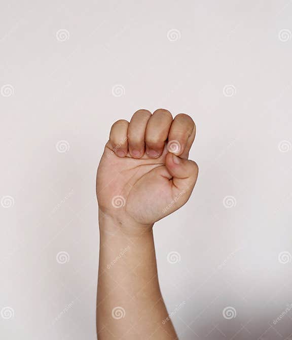 Letter E the Sign Language for Deaf Stock Photo - Image of lettering ...