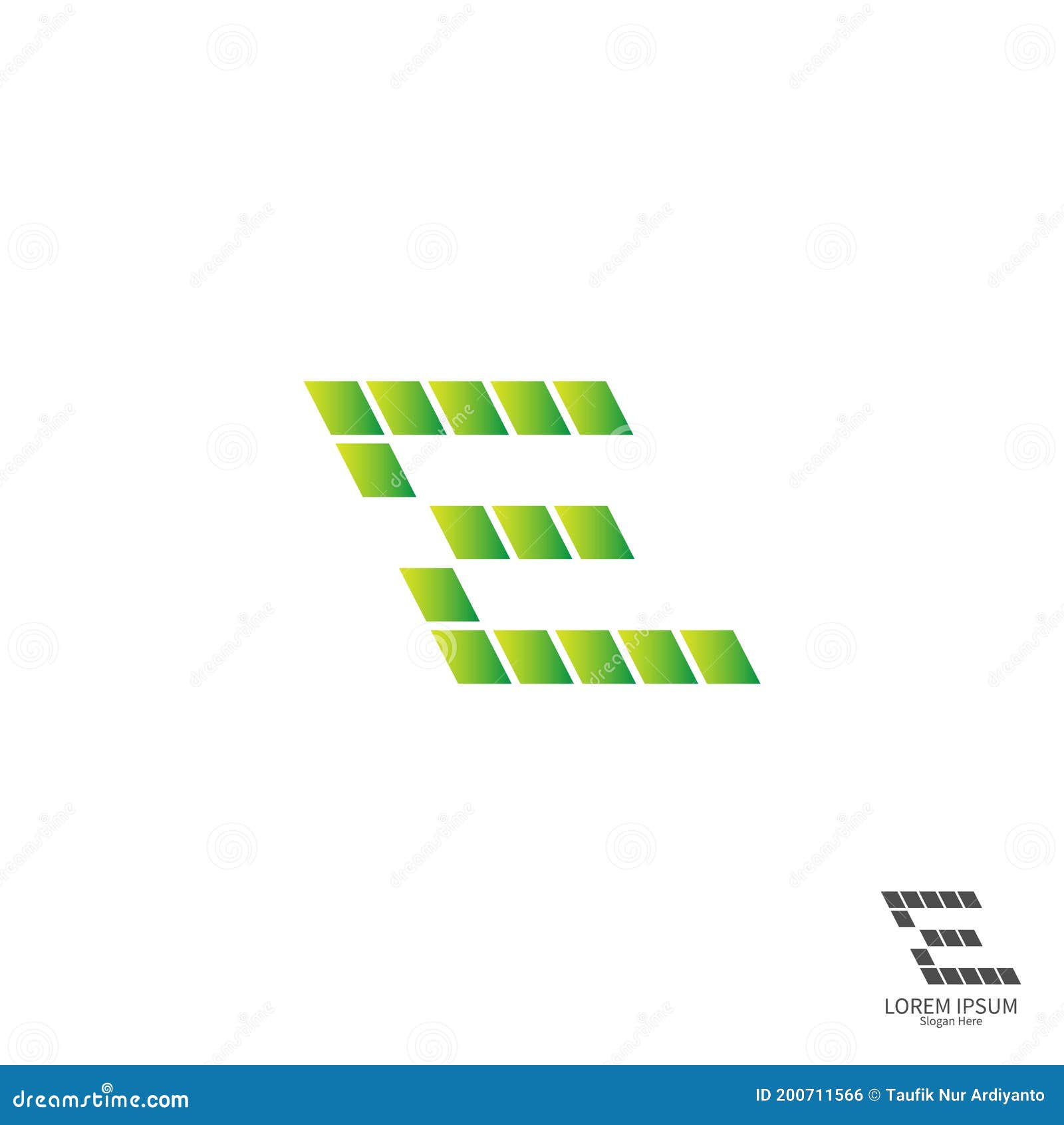 Letter E Square Logo Icon Concept Design Stock Vector - Illustration of ...