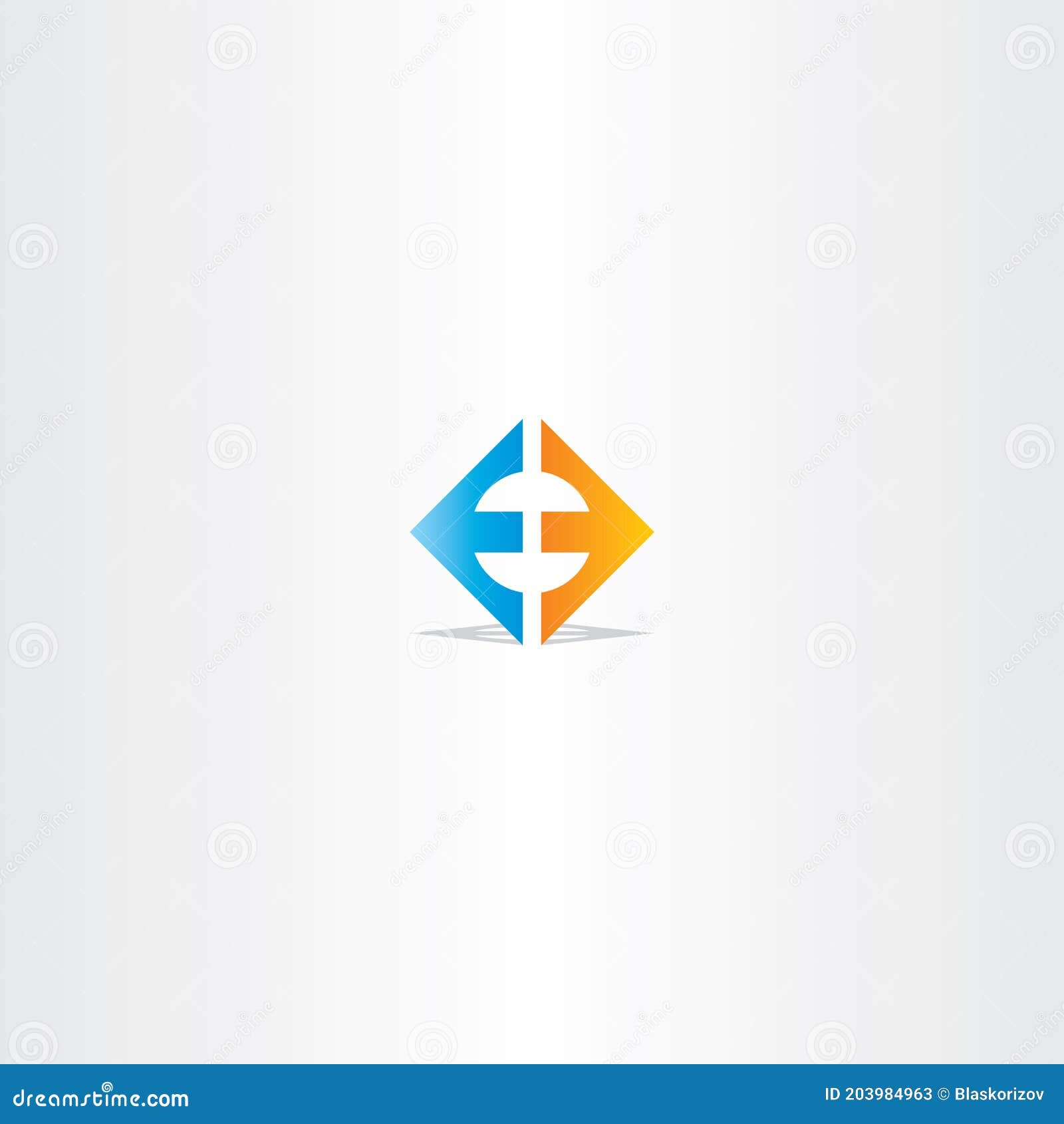 Letter E Square Logo Sign Vector Stock Vector - Illustration of ...