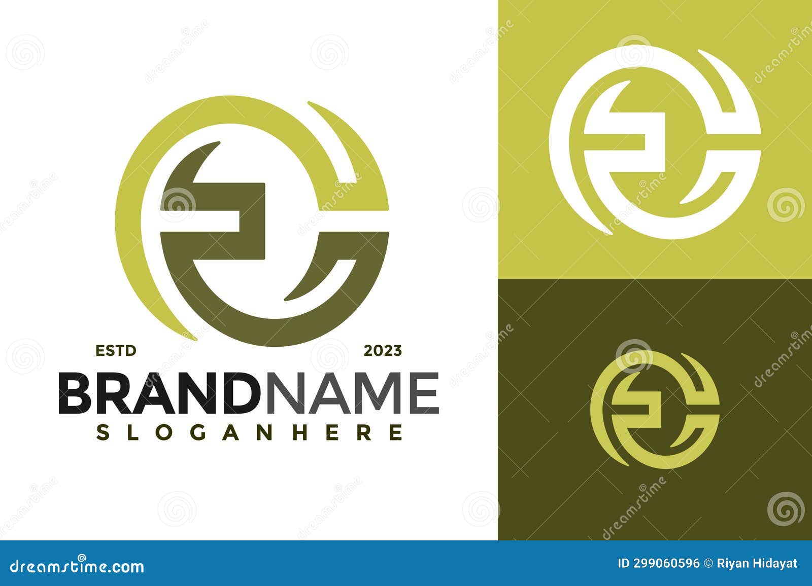 Letter EC Unique Logo Design Vector Symbol Icon Illustration Stock ...