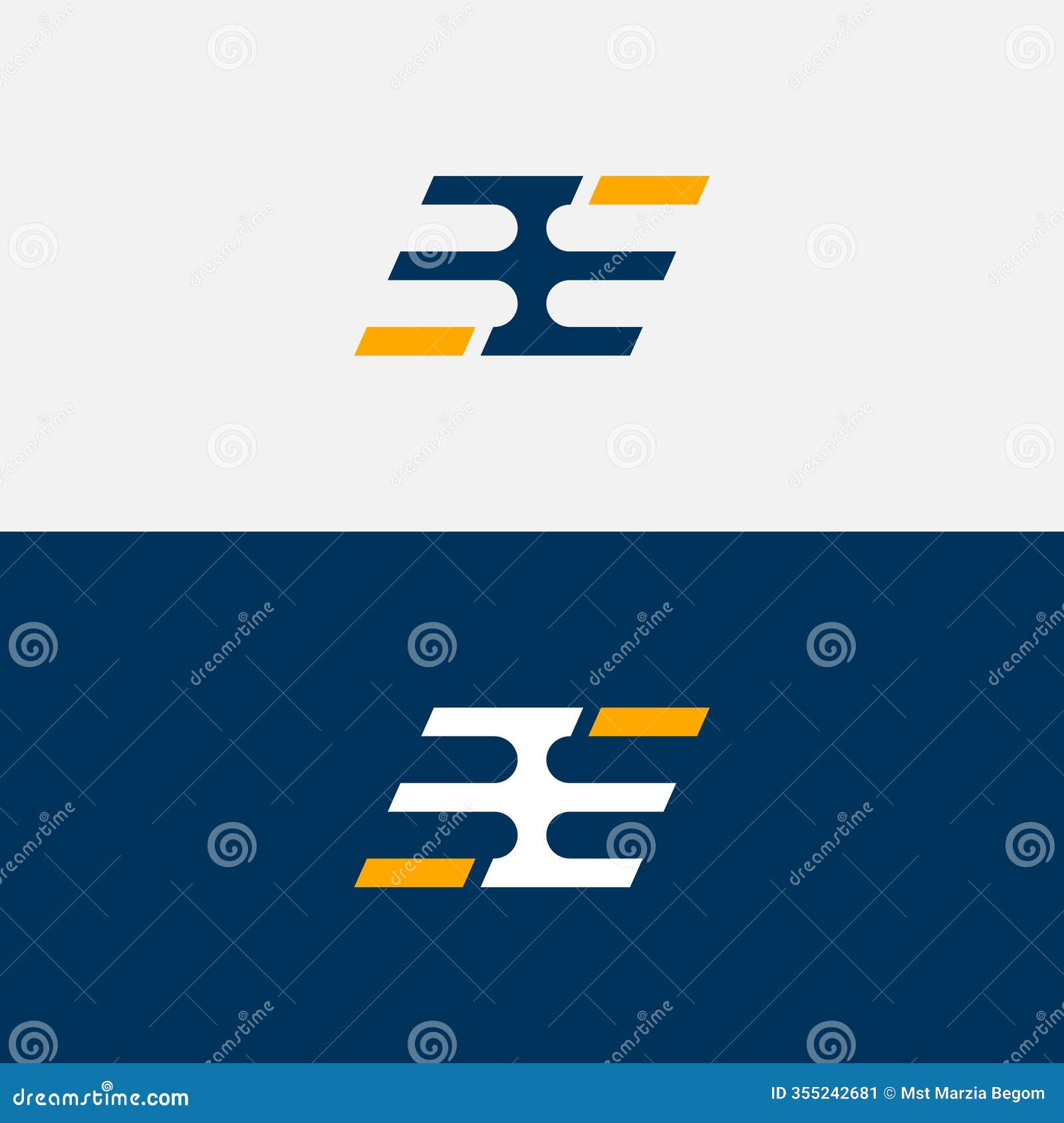 Letter EE Logo Icon Design Template Elements. Initial Letter EE ...