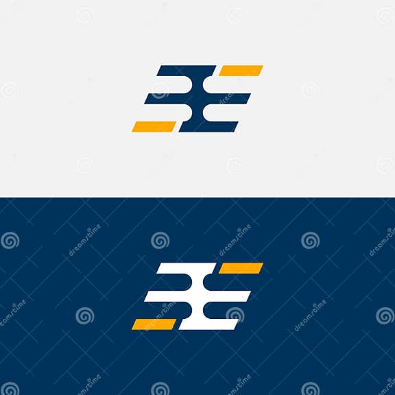 Letter EE Logo Icon Design Template Elements. Initial Letter EE ...