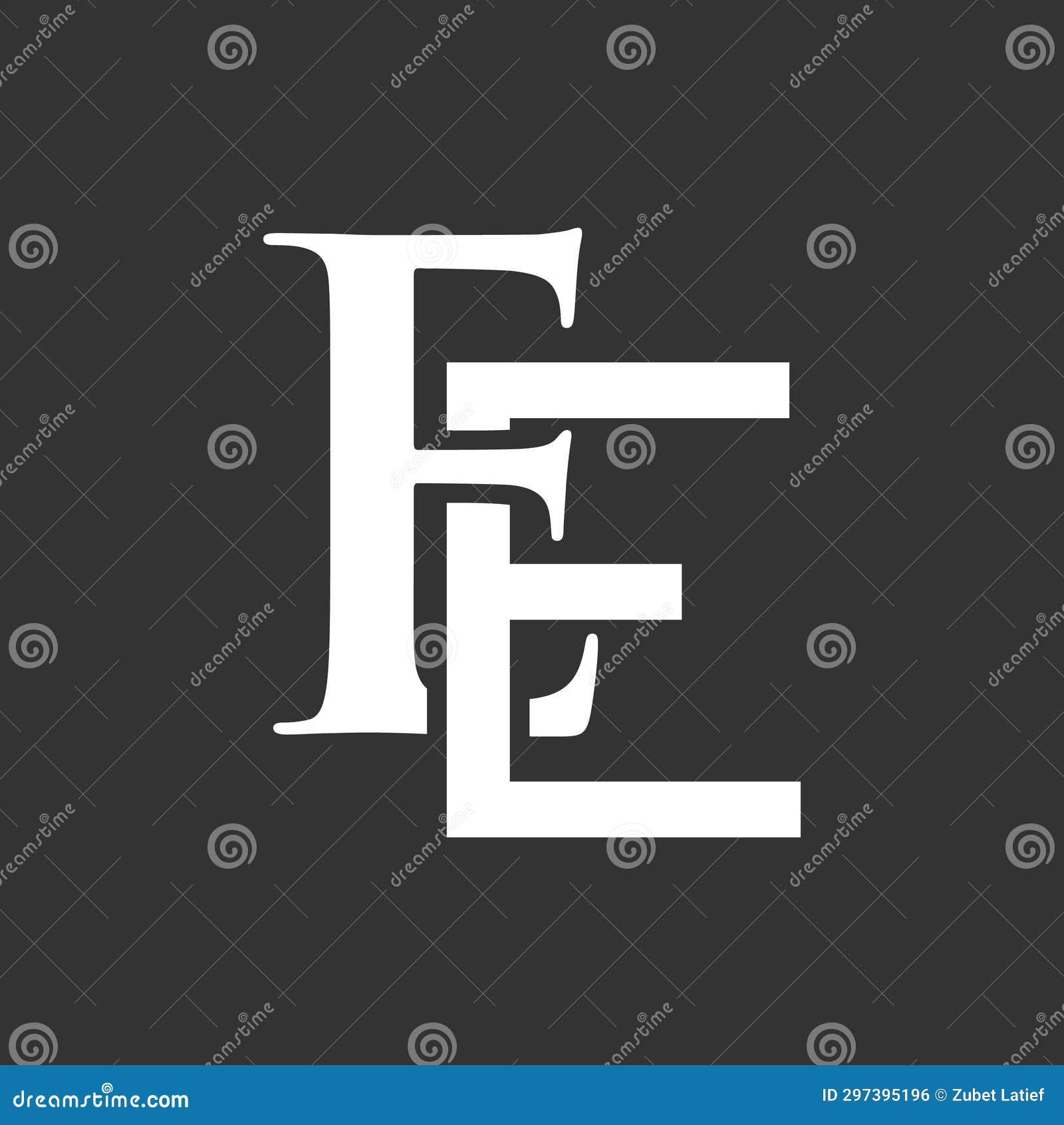 Letter EE Modern Monogram Logo Vector Design, Logo Initial Vector Mark ...