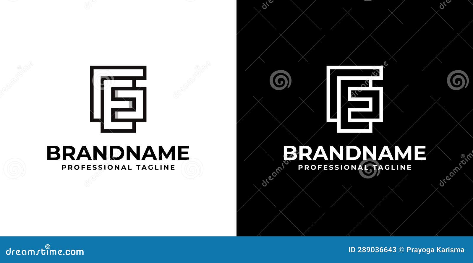 Letter EG Monogram Logo, Suitable for Any Business with EG or GE ...