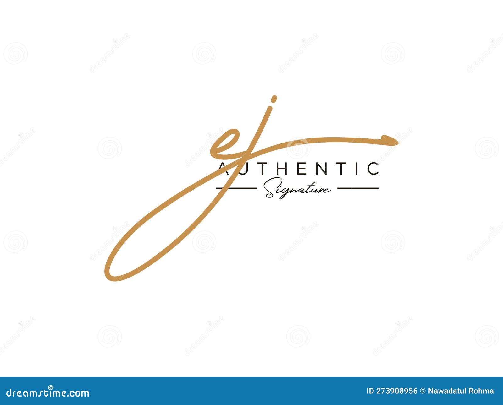 Letter EJ Signature Logo Template Vector Stock Vector - Illustration of ...