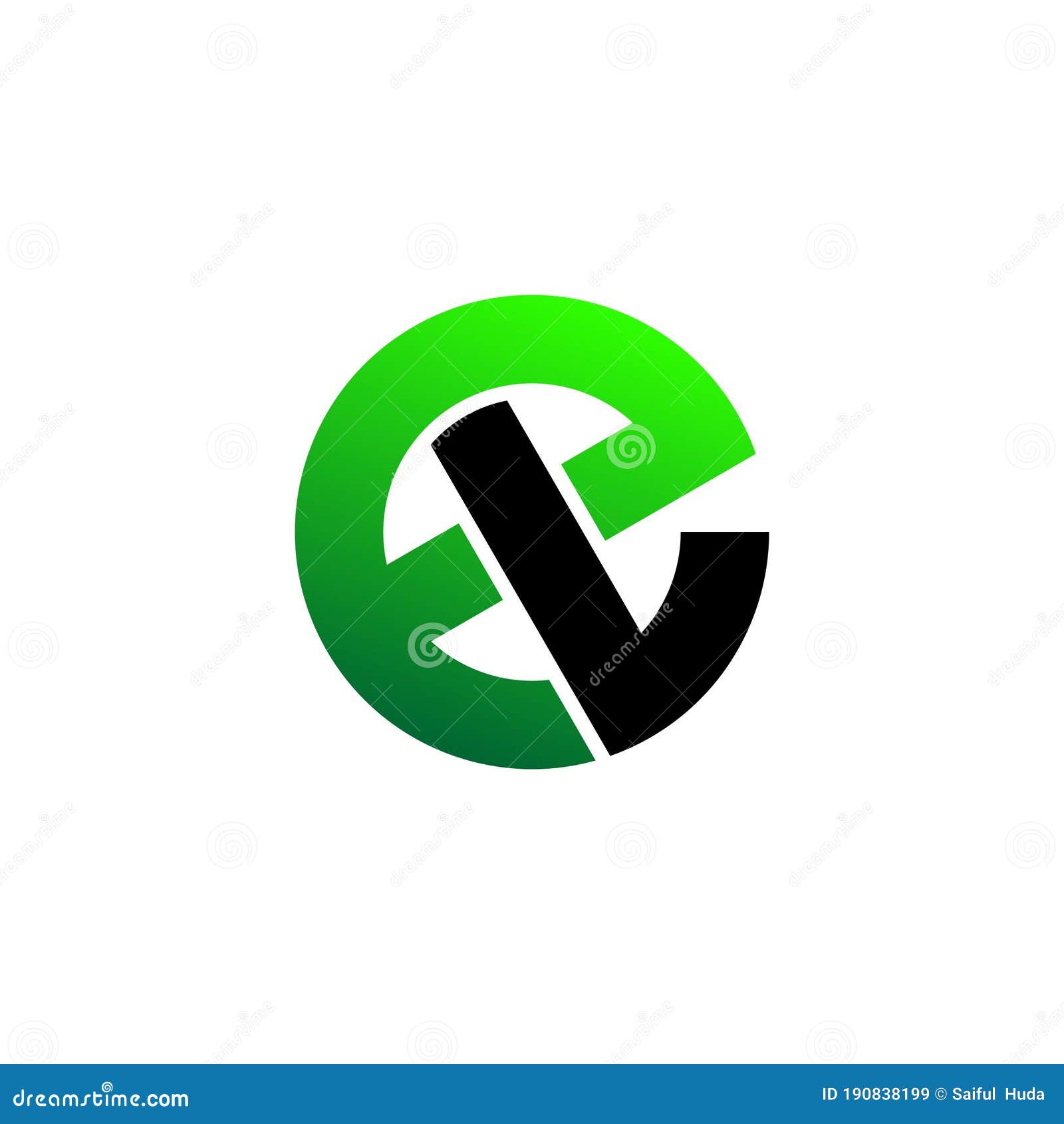 Letter EL Monogram Logo Icon Design Vector. Stock Vector - Illustration ...