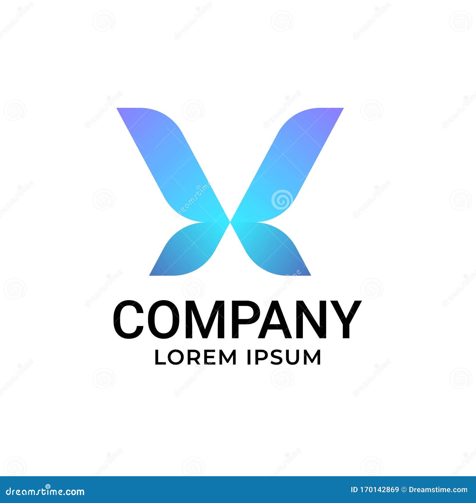 Letter X Element Logo Design Vector for Technology Innovation Company ...