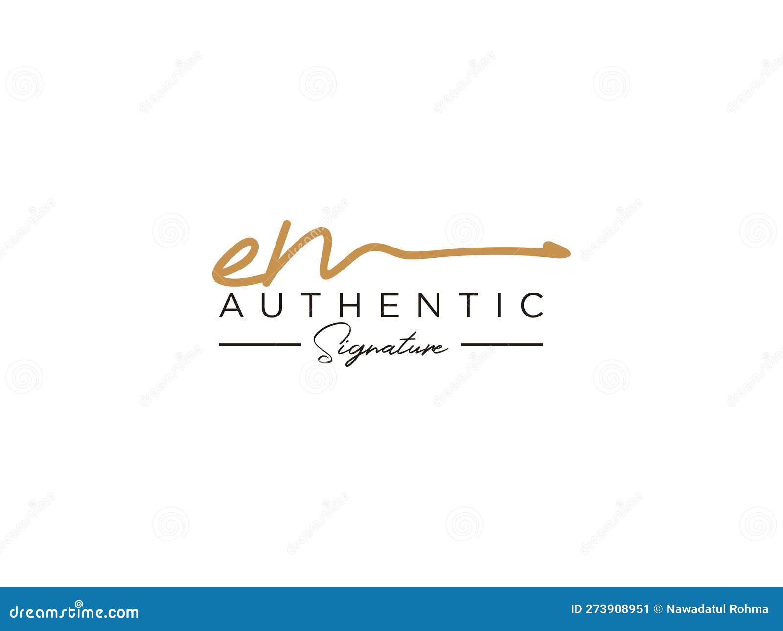 Letter EM Signature Logo Template Vector Stock Vector - Illustration of ...