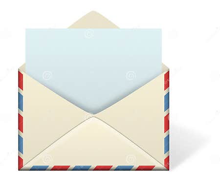 Letter Envelope stock illustration. Illustration of documents - 13002549