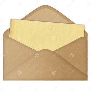 Letter in an envelope stock photo. Image of detail, element - 4305094