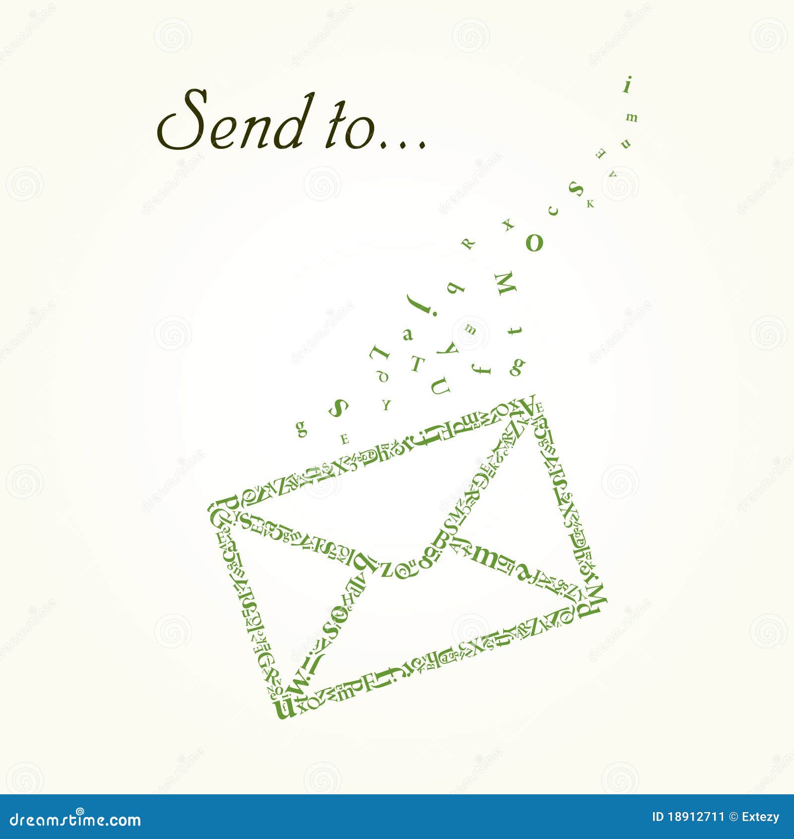 Letter envelope mail stock vector. Illustration of correspondence ...