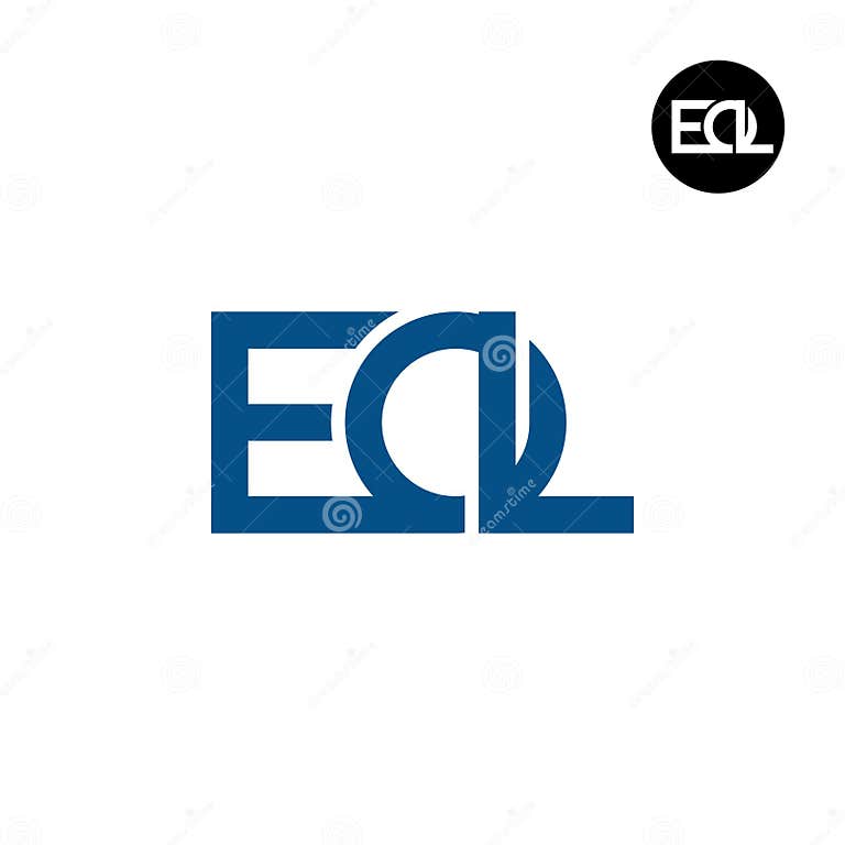 Letter EOL Monogram Logo Design Stock Vector - Illustration of design ...