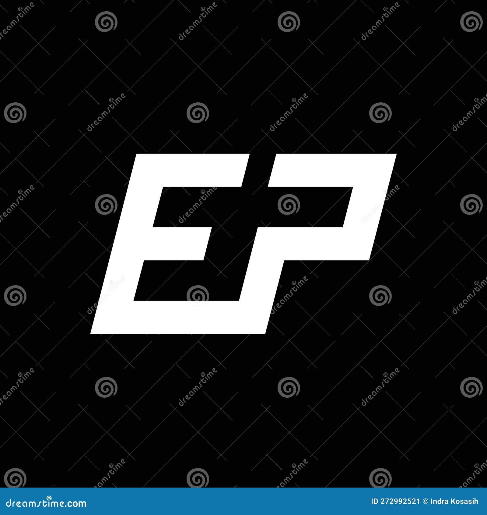 Letter Ep Initial Logo Vector Icon Illustration Stock Vector ...