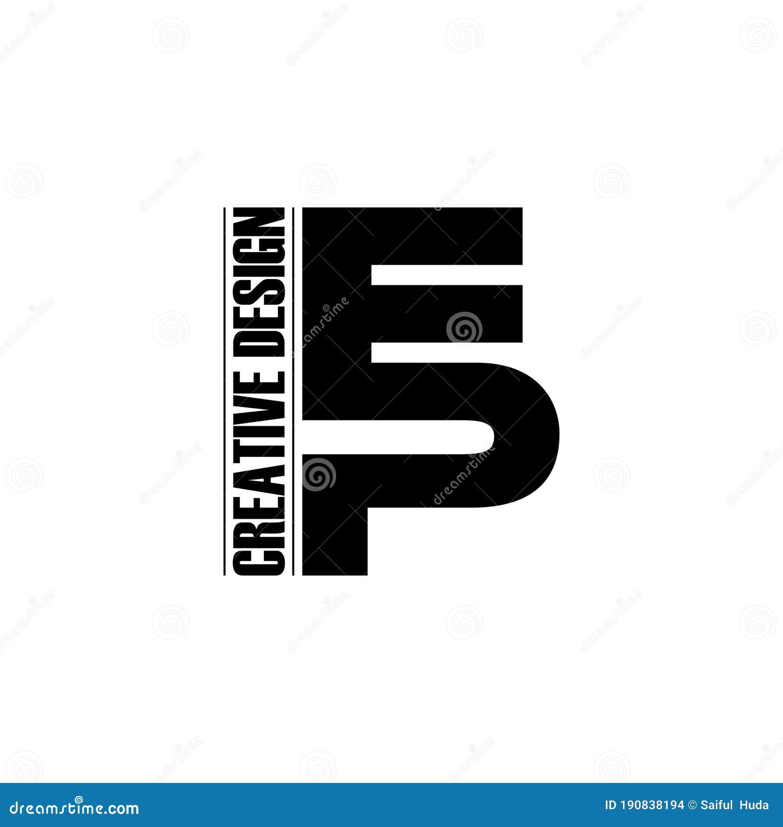 Letter EP Monogram Logo Icon Design Vector. Stock Vector - Illustration ...