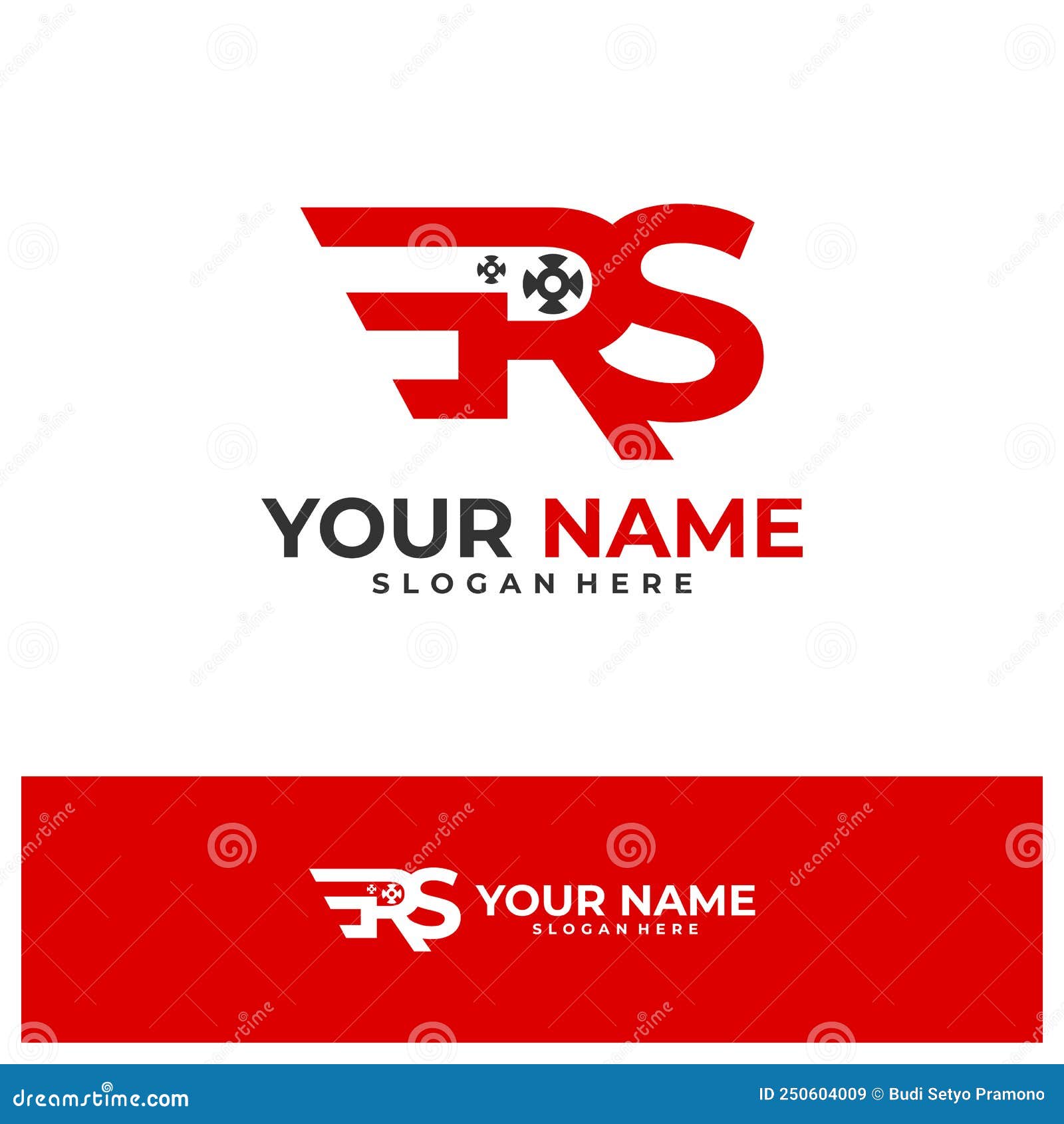 Letter ERS Logo Design Template. Initial ERS Course Logo Concept Vector ...