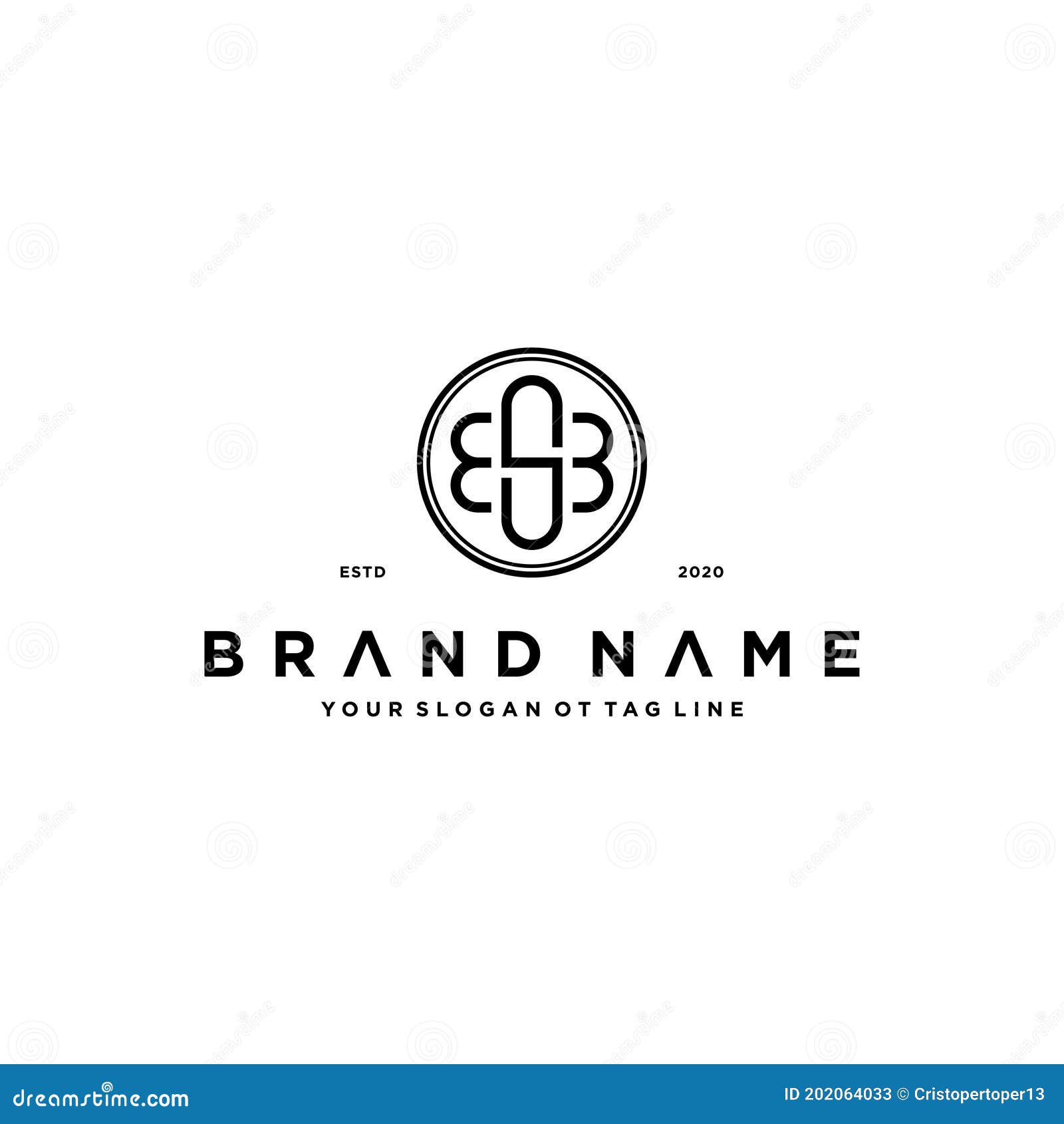 Letter ESB Logo Design Concept Vector Stock Vector - Illustration of ...